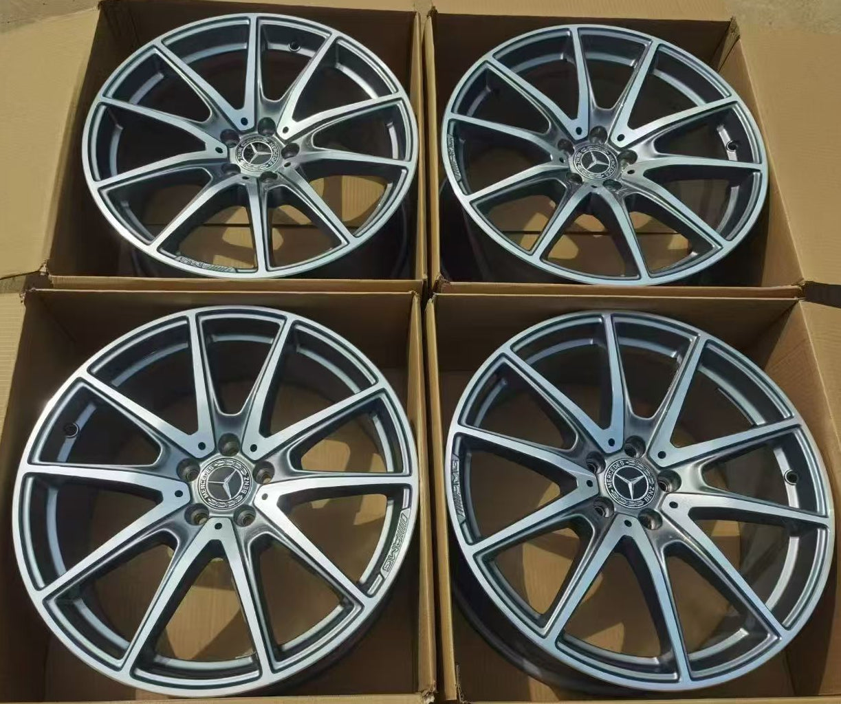 (Demo Car Wheels) 20” Mercedes-Benz S-Class AMG 10-Spoke OE Wheels ...