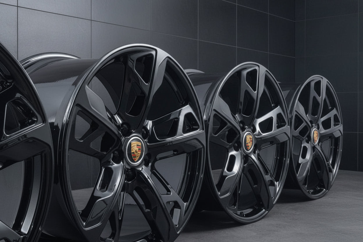 (Demo Car Wheels) 21" Porsche Taycan Cross Turismo Design OE Wheels ...