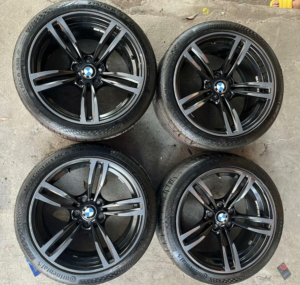 (Demo Car Wheels) 19” BMW 3 Series 704M OE M Performance Bi-Colour Whe ...