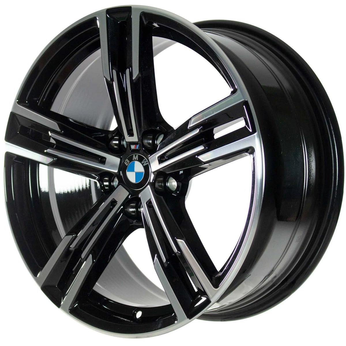 18” BMW 3-Series G20 OE 848M M Performance 5-Spoke Bicolor Wheels ...