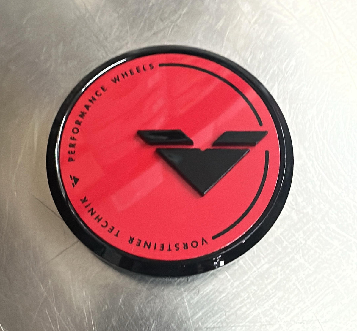 Vorsteiner V-FF Series Special Edition Red Center Caps – 360WHEELS