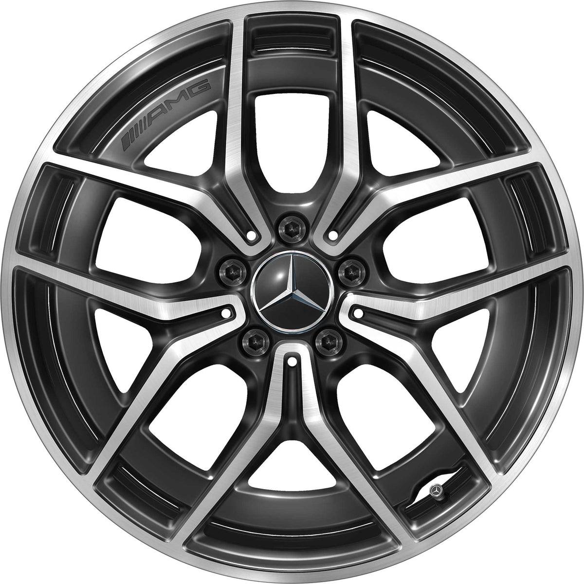 19" Mercedes-Benz C-Class W206 5 Twin Spoke AMG OE Wheels – 360WHEELS